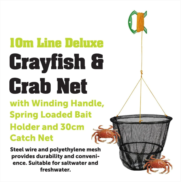 10m Deluxe Crayfish & Crab Net – Alice Hopkins